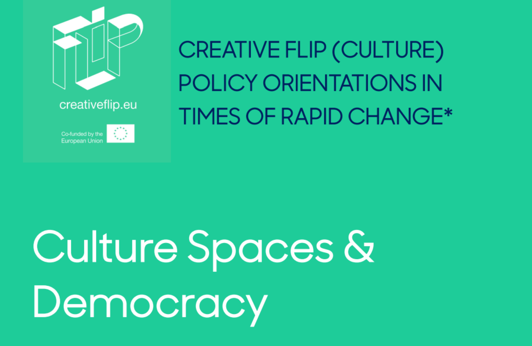 Culture Spaces & Democracy